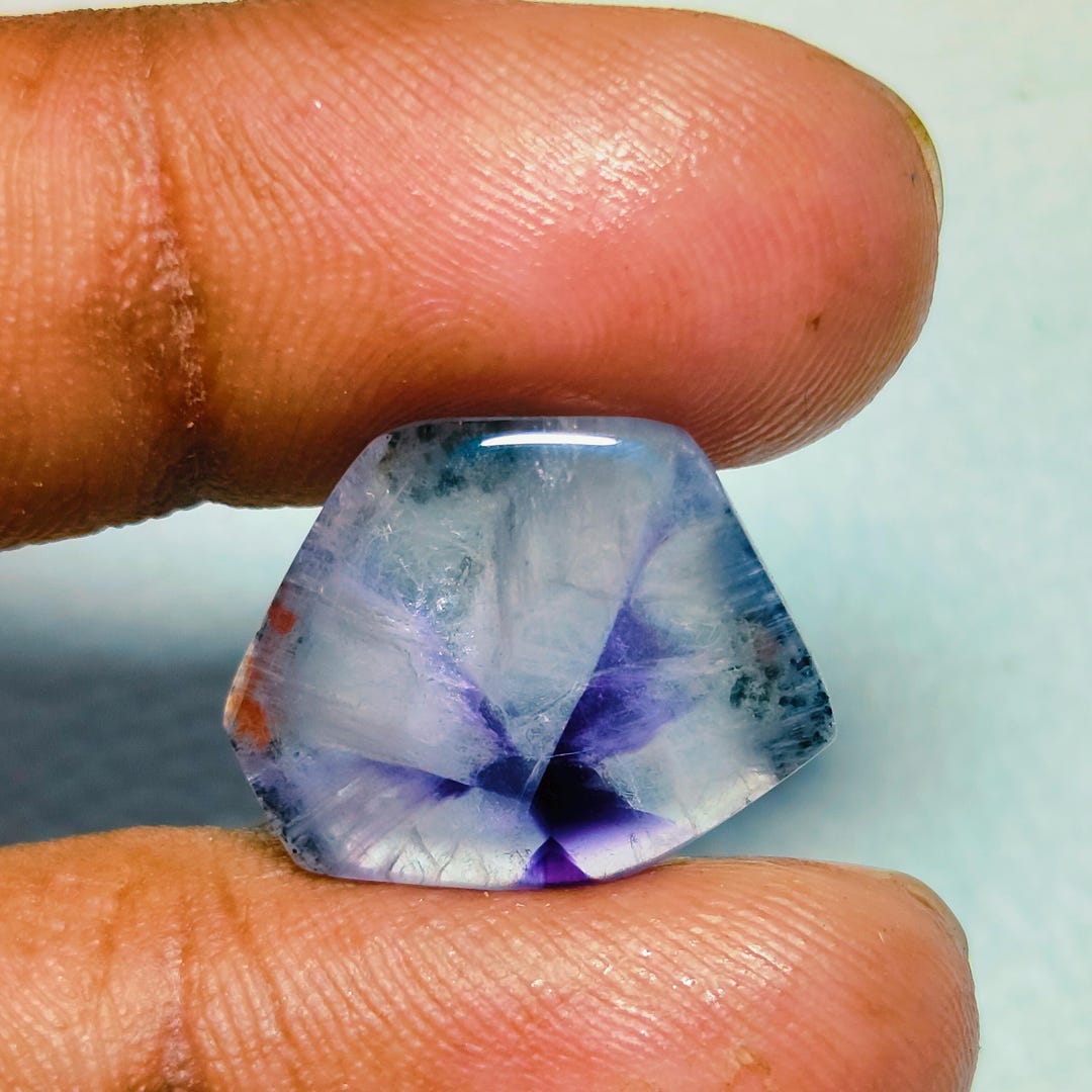 Trapiche Amethyst Slice Star Amethyst Slices Handpolished Amethyst ...