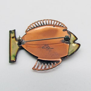 Matisse 'pesca' Fish Brooch 1950's - Etsy
