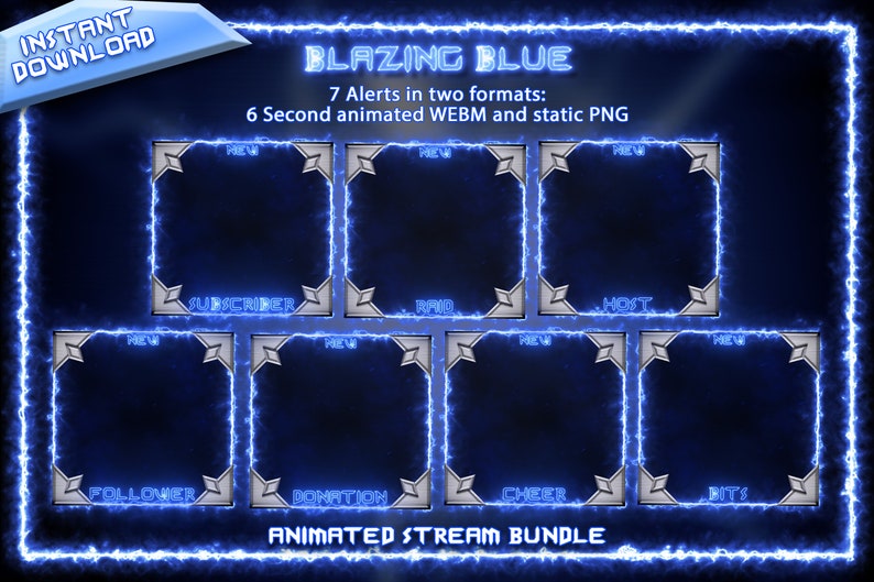 Full Animated Twitch Bundle, Animated Twitch Stream Package, Twitch ...