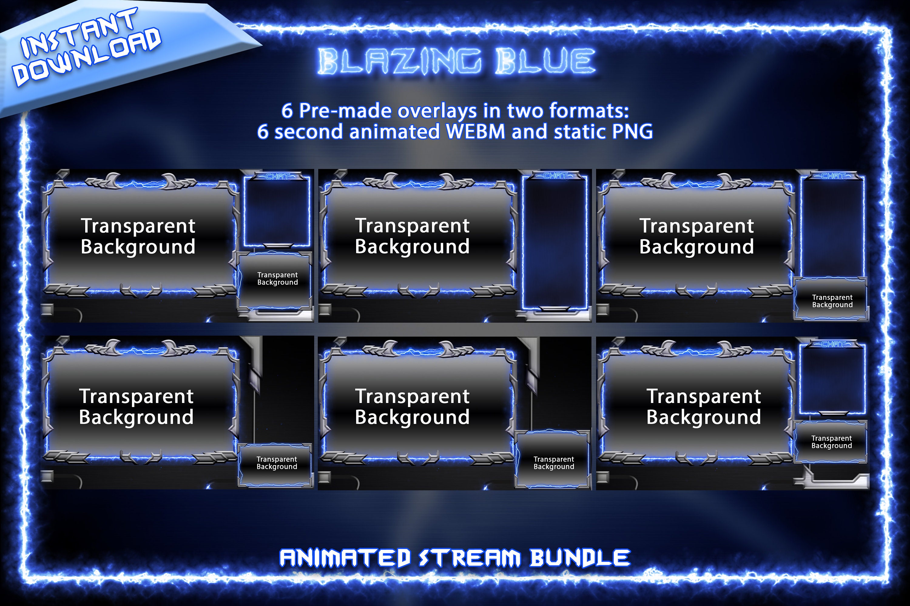 Full Animated Twitch Bundle, Animated Twitch Stream Package, Twitch ...