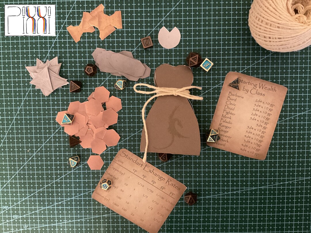 Printable Coin Set | PDF Download | 5e | Dungeons and Dragons, D&D ...