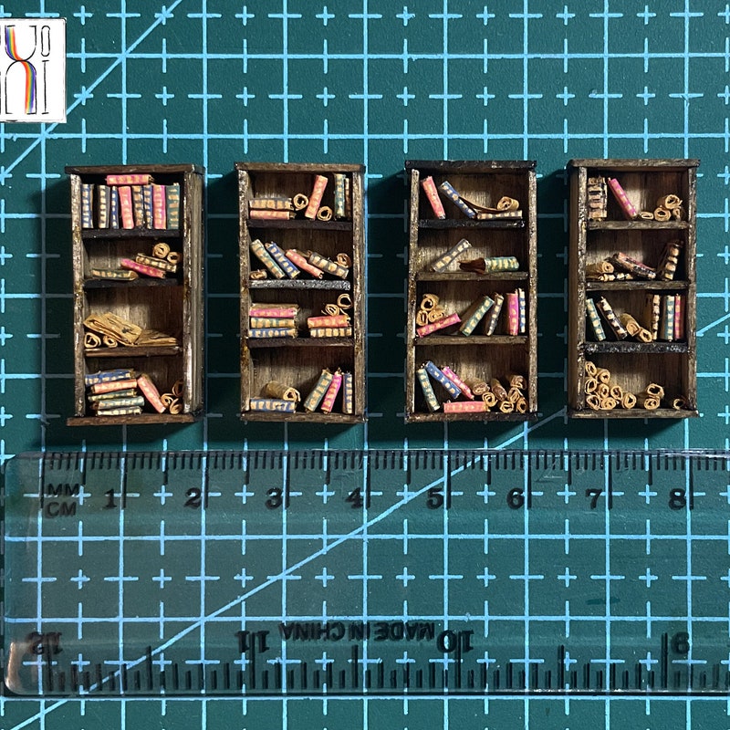 Bookshelf Diorama - Etsy