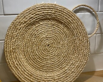Jute Tray - Etsy