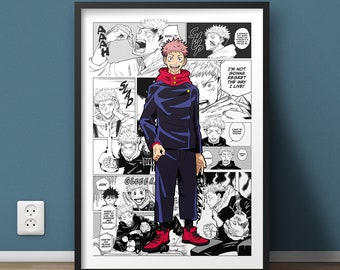 Yuji Itadori Poster | Etsy
