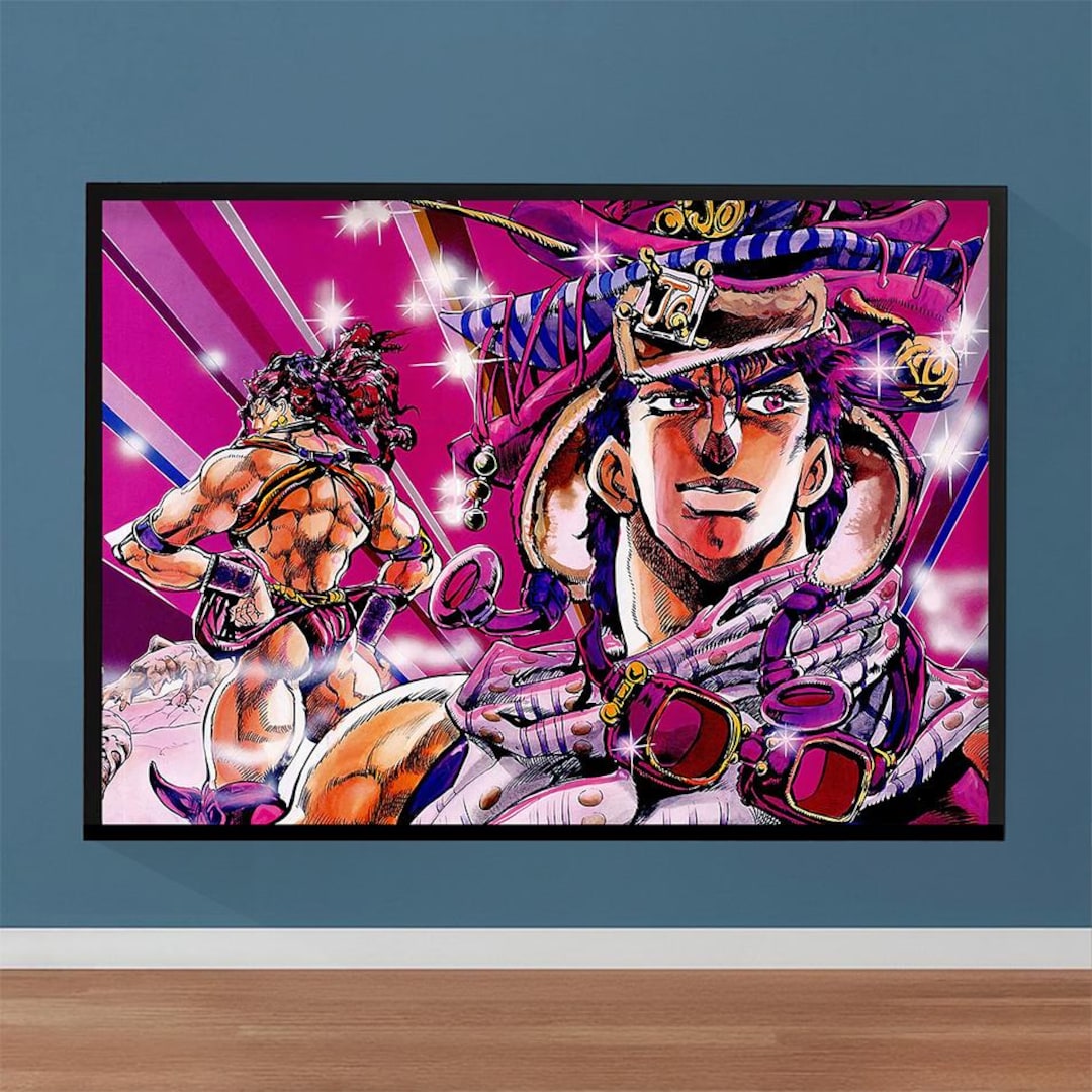 Jojo's Bizarre Adventure Poster, JJBA Premium Anime Poster | Manga ...