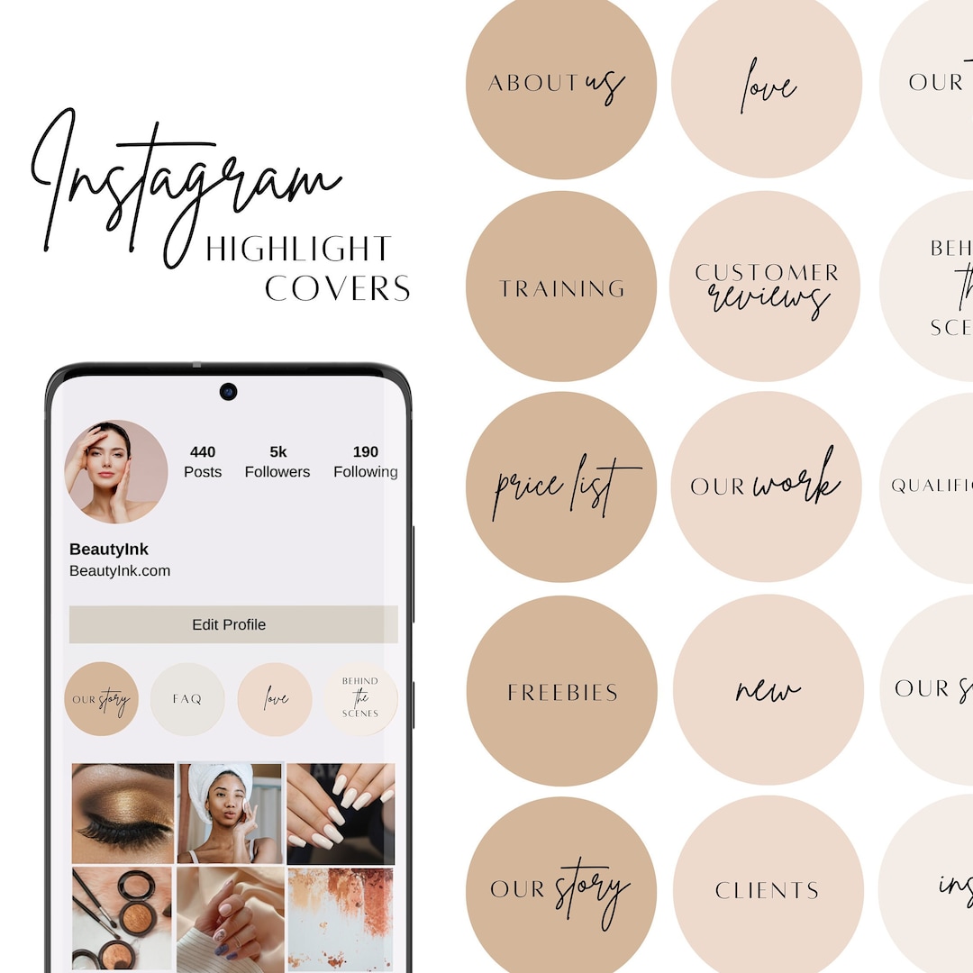 Instagram Highlight Covers - Etsy