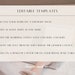 Line Sheet Template - Etsy