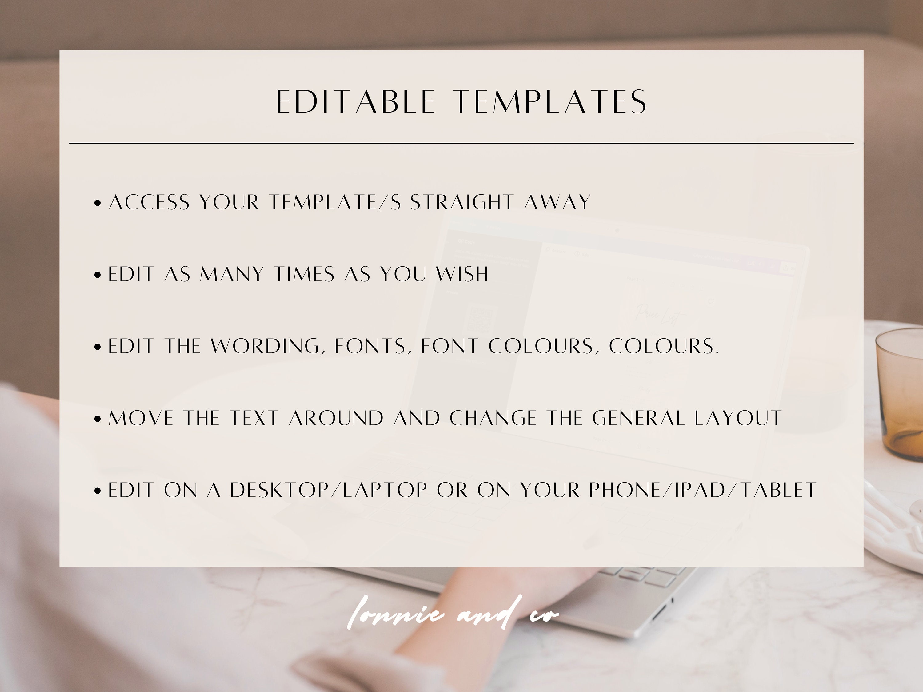 Line Sheet Template - Etsy