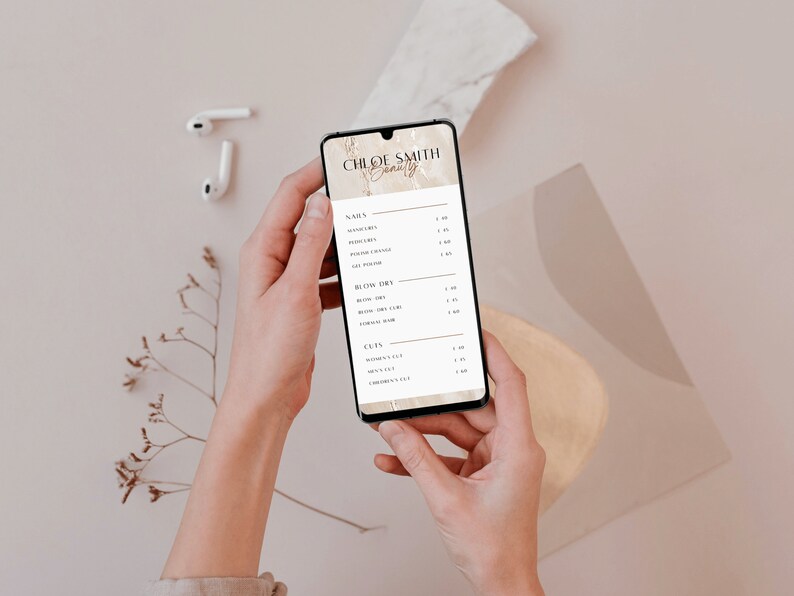 Price List and IG Highlights Bundle - Etsy