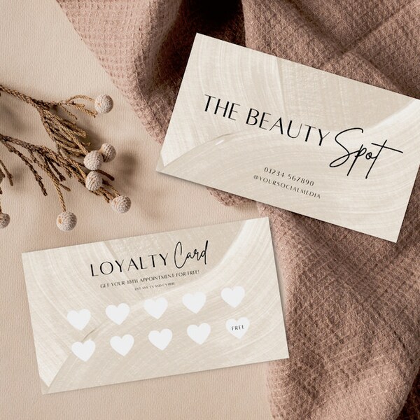 Nail Tech Business Cards - Etsy