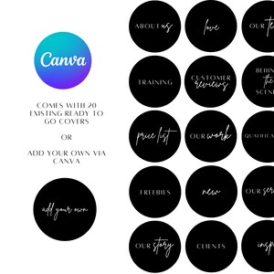 Instagram Highlight Covers for Beauty Hair Makeup Lashes Boutique Wigs ...