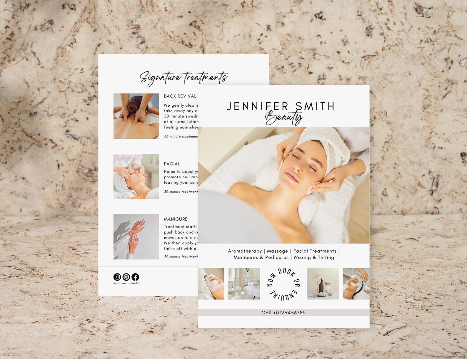 Esthetician Flyer Beauticians Spa Lash Beauty Salon - Etsy