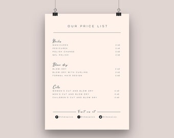 Craft Fair Price List | Etsy