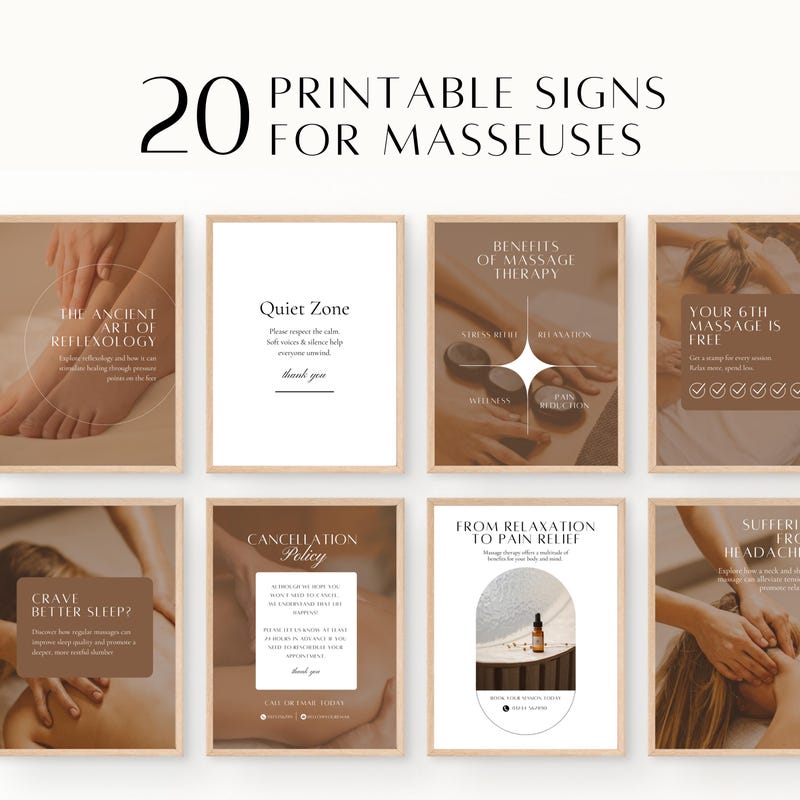 Massage Therapy Sign - Etsy