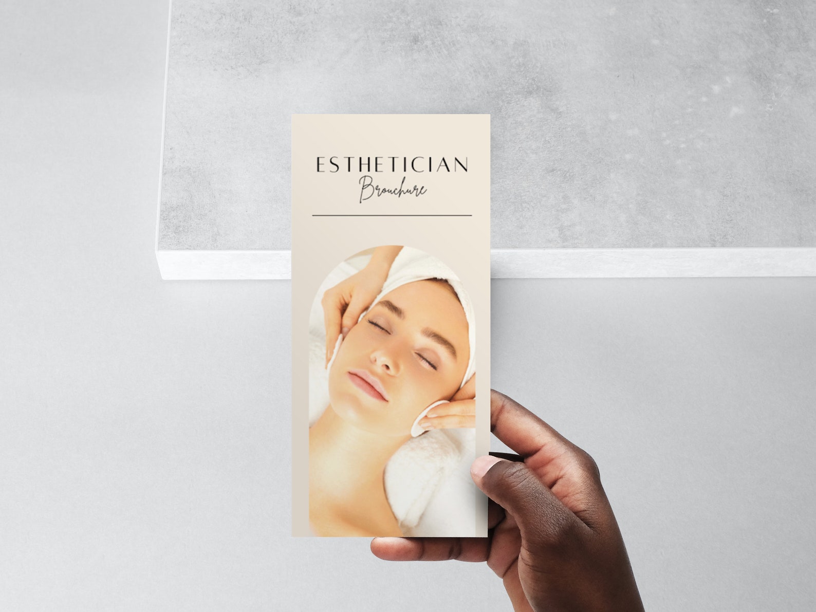 Esthetician Trifold Brochure Beauticians Spa Lash Beauty - Etsy