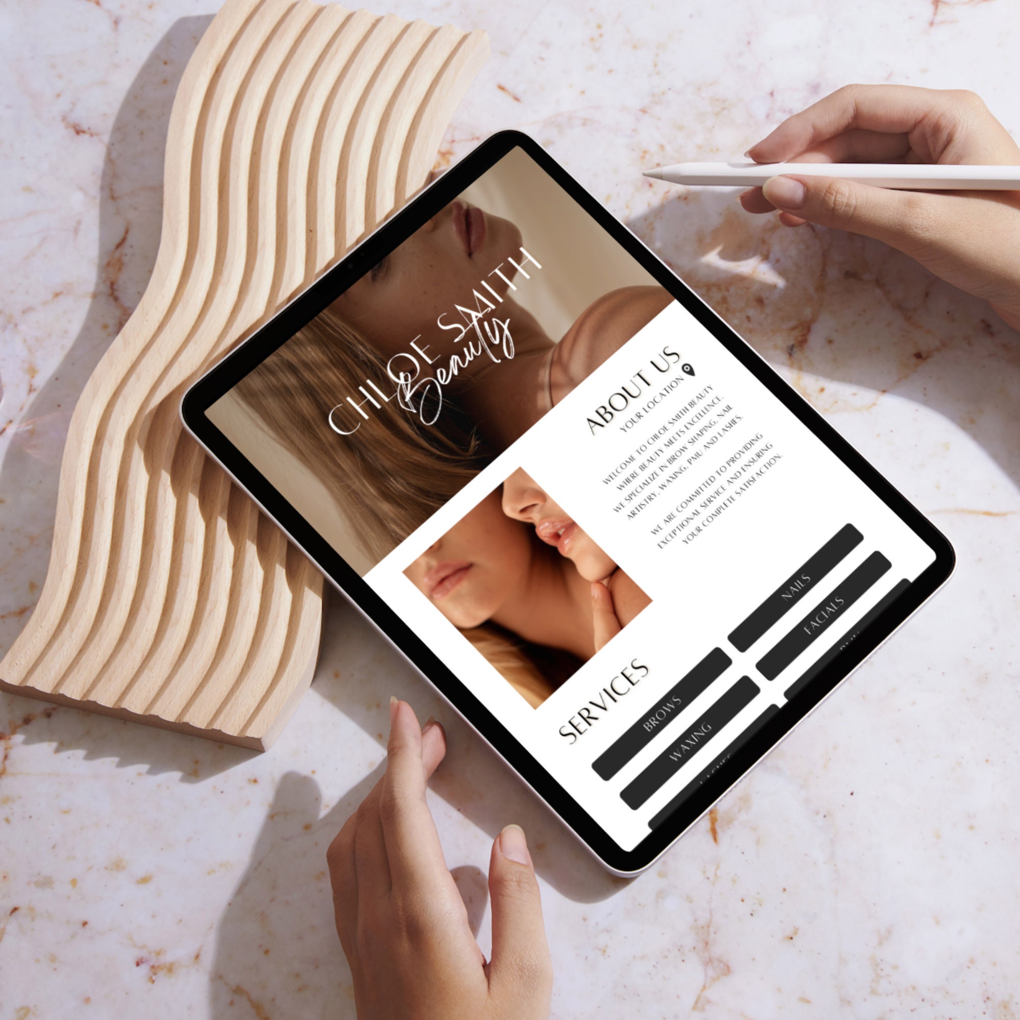 Acuity Scheduling Template, Esthetician Scheduling Template, Beauty ...