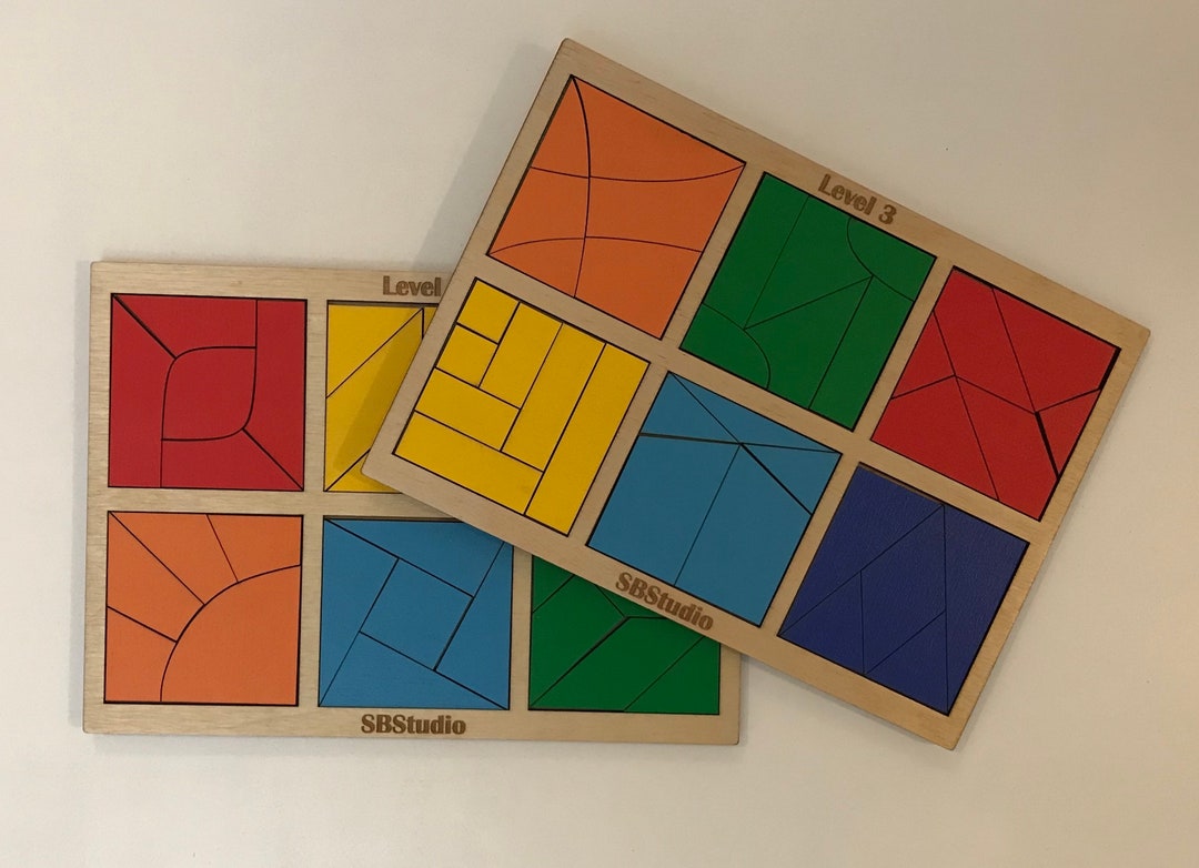 Educational Blocks for Kids (aka Nikitin Squares): Level 3 - Etsy