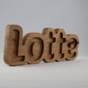 Wooden Letters / Name With Cutout Effect for Bedroom Kids / Baby ...