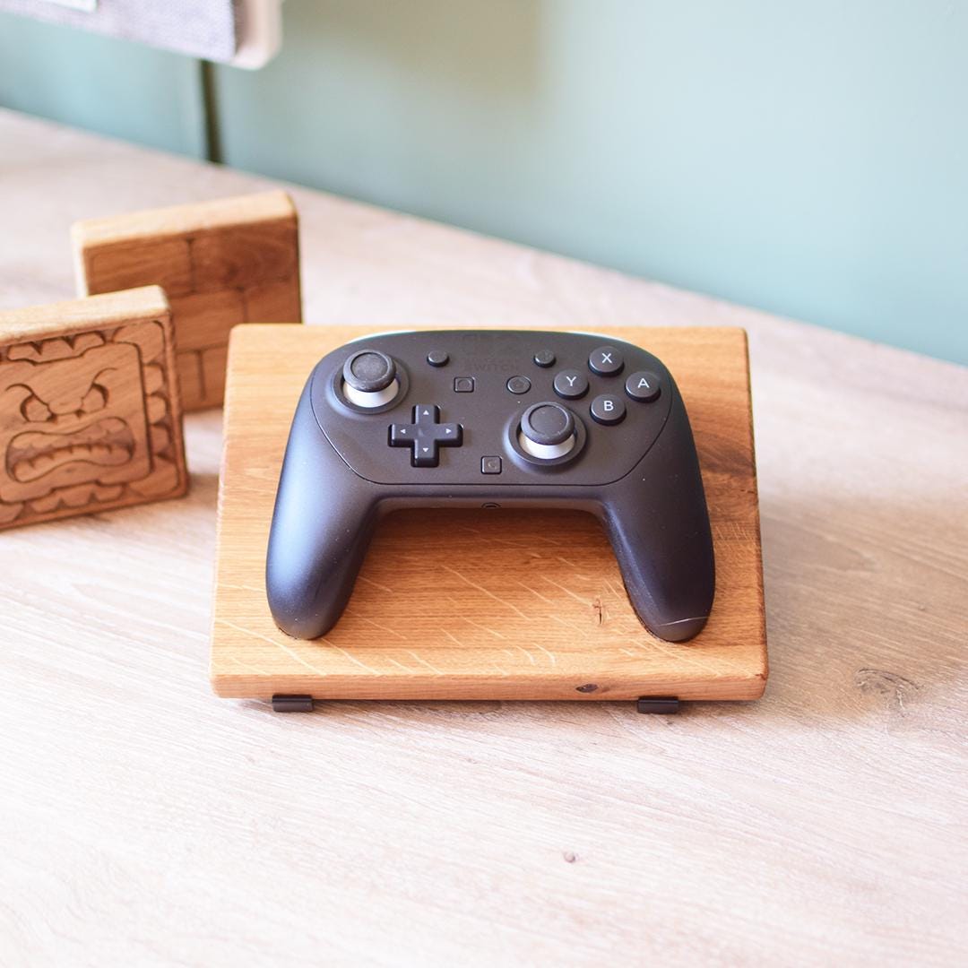 Nintendo Switch2 Pro Controller Wooden Controller Display Stand Holder ...