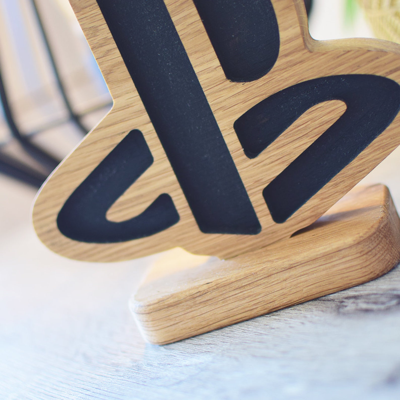 Wooden Playstation Stand With Cutout Effect Ps Logo Sign Ps5 Ps4 Gaming ...