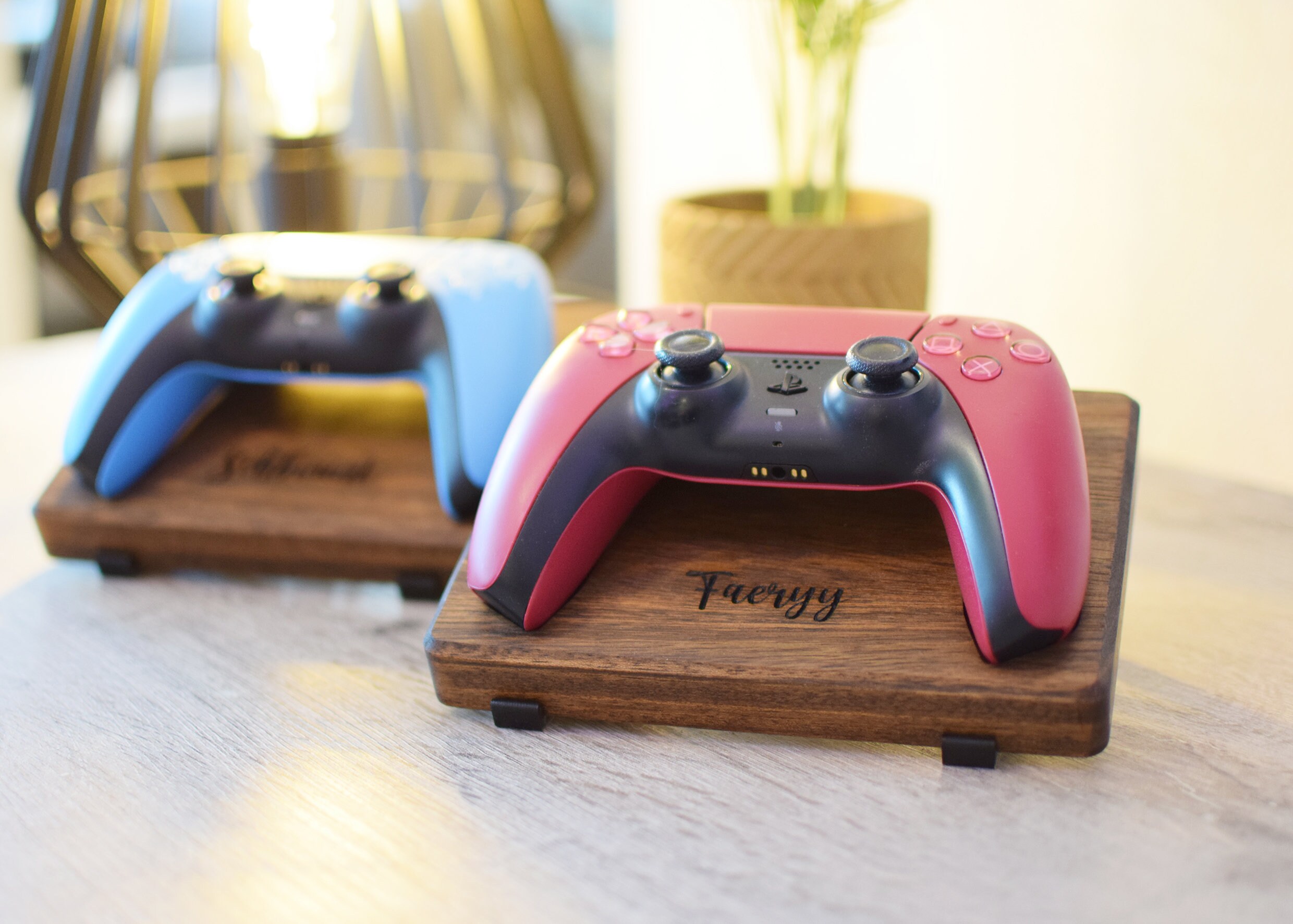 PS4 Dualshock Wooden Controller Display Stand Holder Oak - Etsy Australia