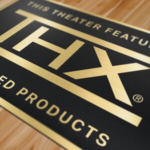THX Home Movie Theater Sign | Etsy