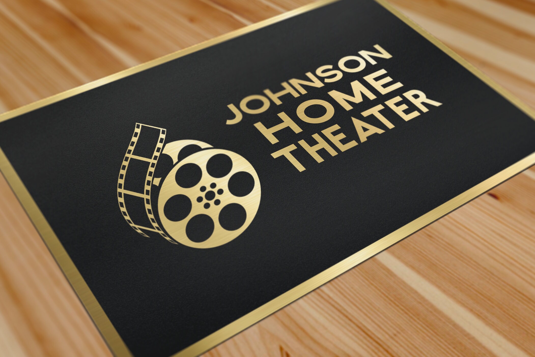 Custom Home Movie Theater Sign | Etsy