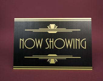 Now Showing Theater Sign | Etsy