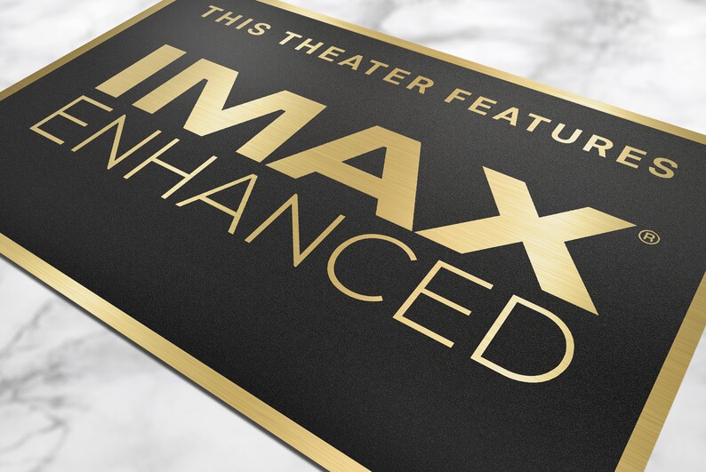 IMAX Enhanced Home Movie Theater Sign - Etsy
