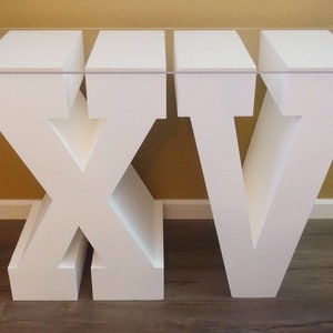 30 Inches Tall 16 Inches XV Foam Table Base - Etsy