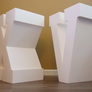 30 Inches Tall 16 Inches XV Foam Table Base - Etsy