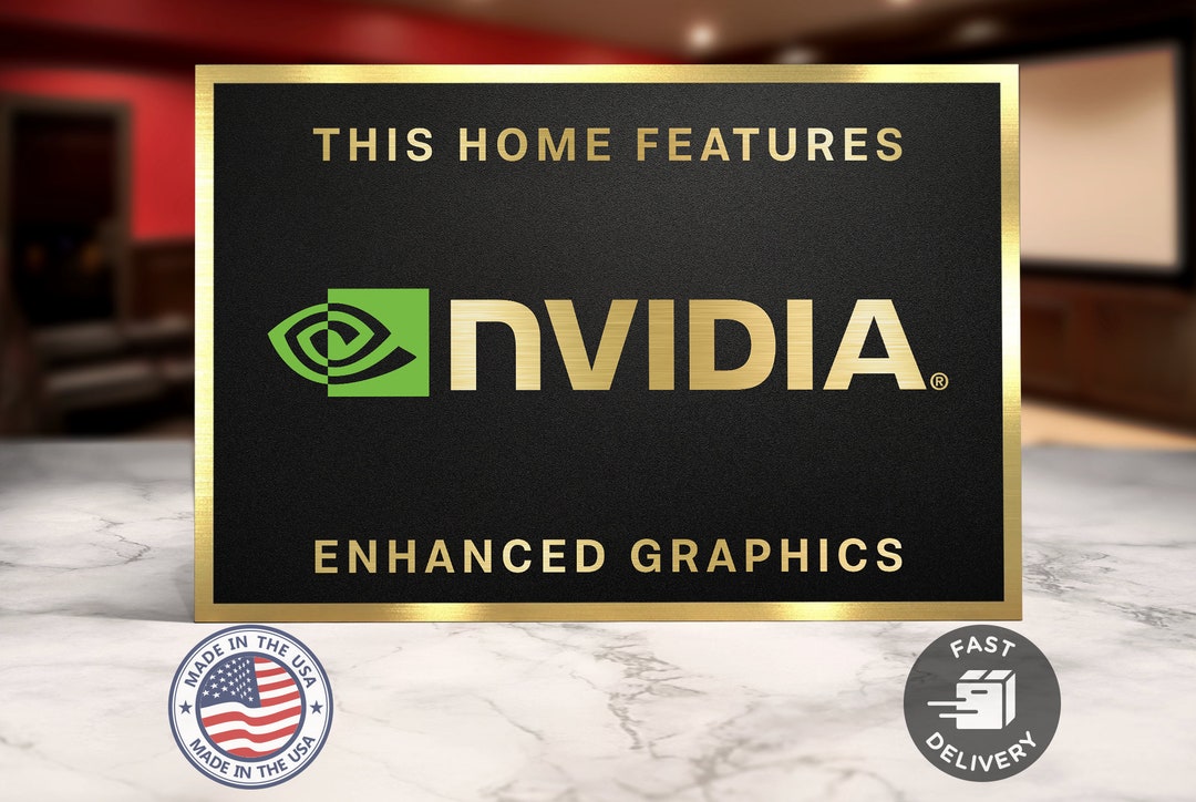 Nvidia Home Movie Theater Sign - Etsy