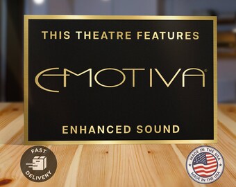 4K Ultra HD Home Movie Theater Sign - Etsy