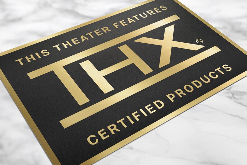 THX Home Movie Theater Sign - Etsy