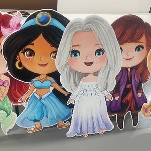 Disney Baby Princess Cutouts Backdrop Decor Table Centerpieces Yard ...
