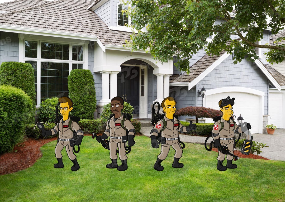 Ghostbusters Cutouts | Indoor/outdoor Decorations | Yard Signs | - Etsy