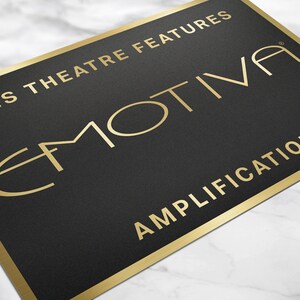 EMOTIVA Home Movie Theater Sign - Etsy