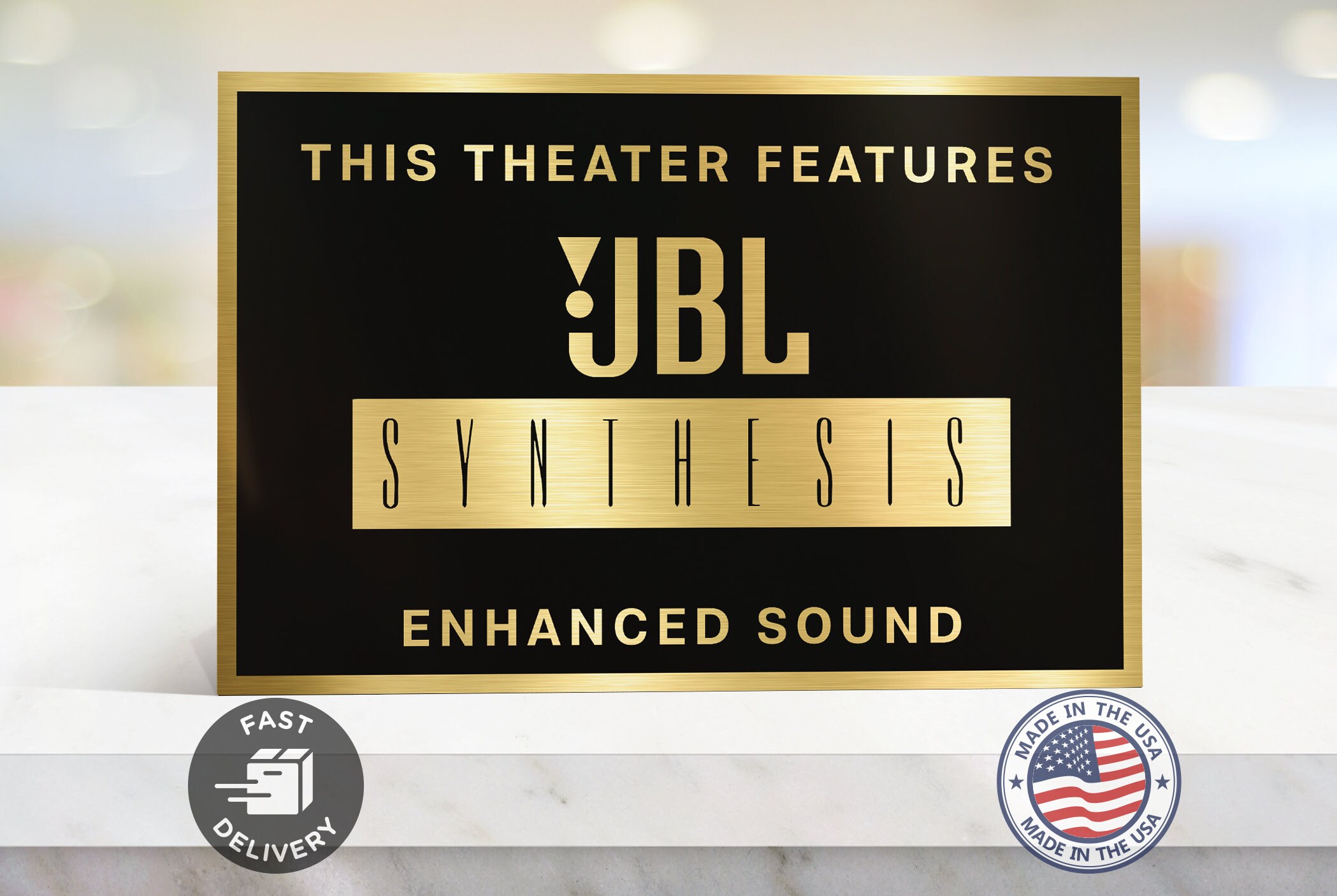 JBL Synthesis Home Movie Theater Sign - Etsy