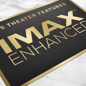 IMAX Enhanced Home Movie Theater Sign - Etsy