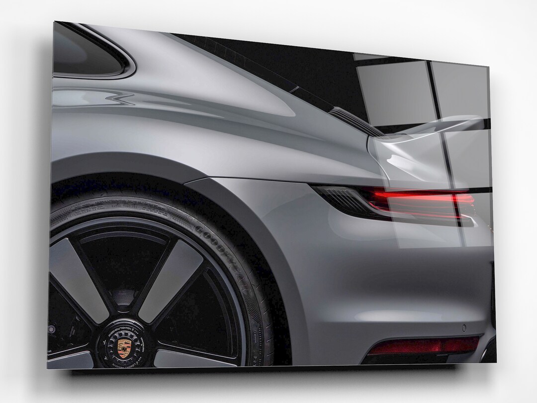 Custom Floating Acrylic Print Porsche Wall Art Wall Decor - Etsy