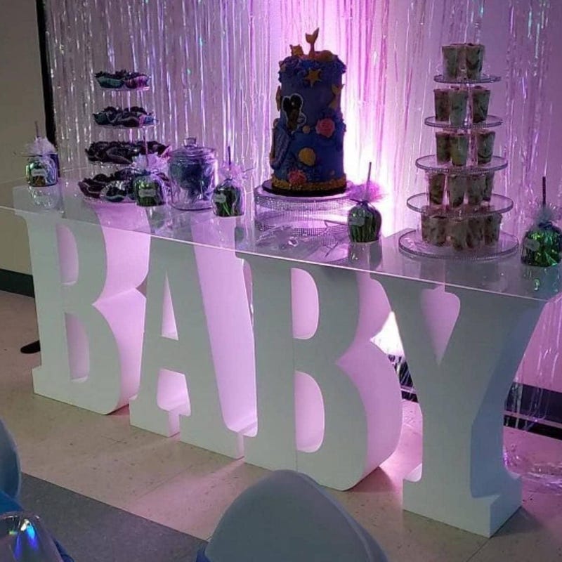 Table Base Letters - Etsy