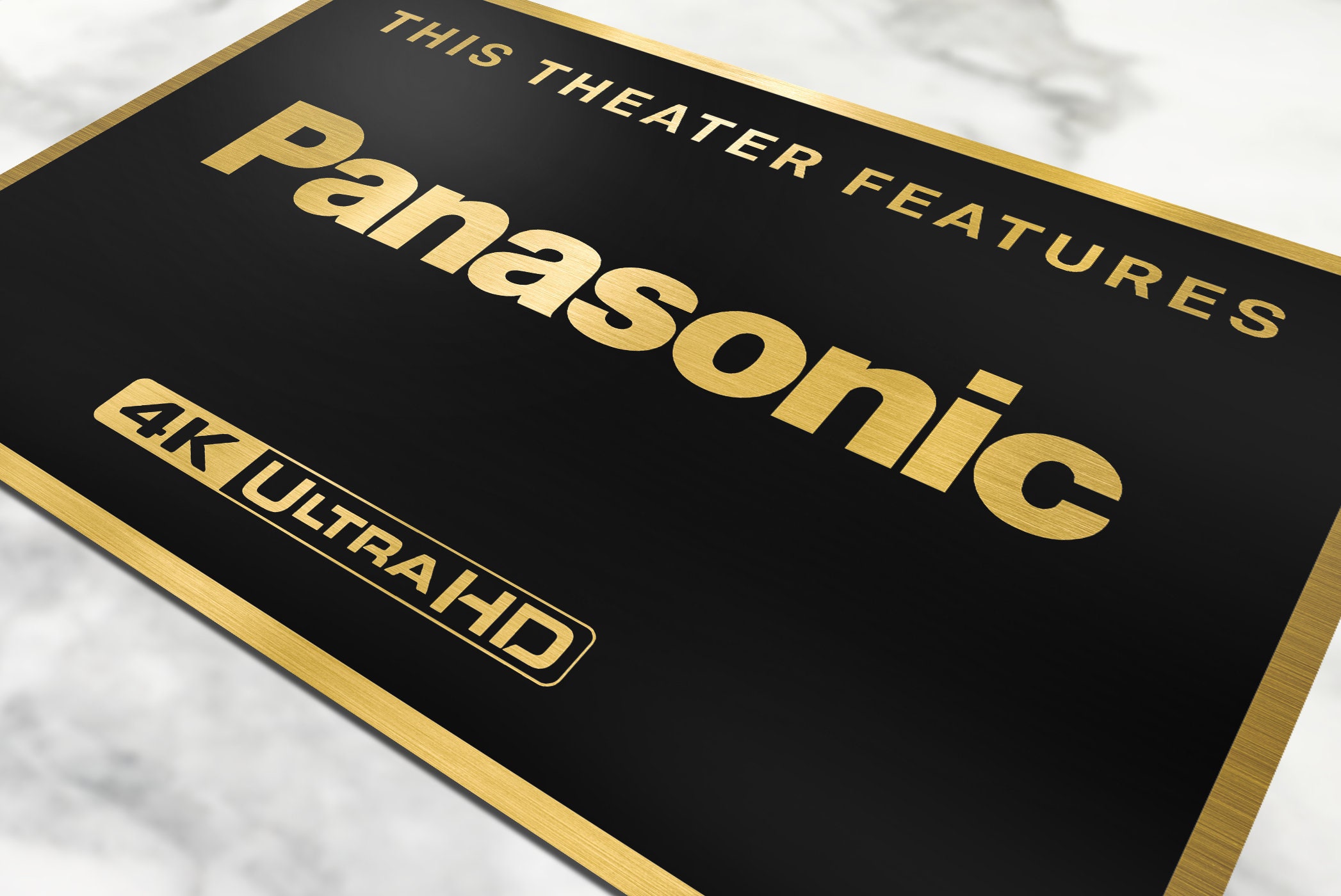 Panasonic 4K Ultrahd Home Theater Sign - Etsy