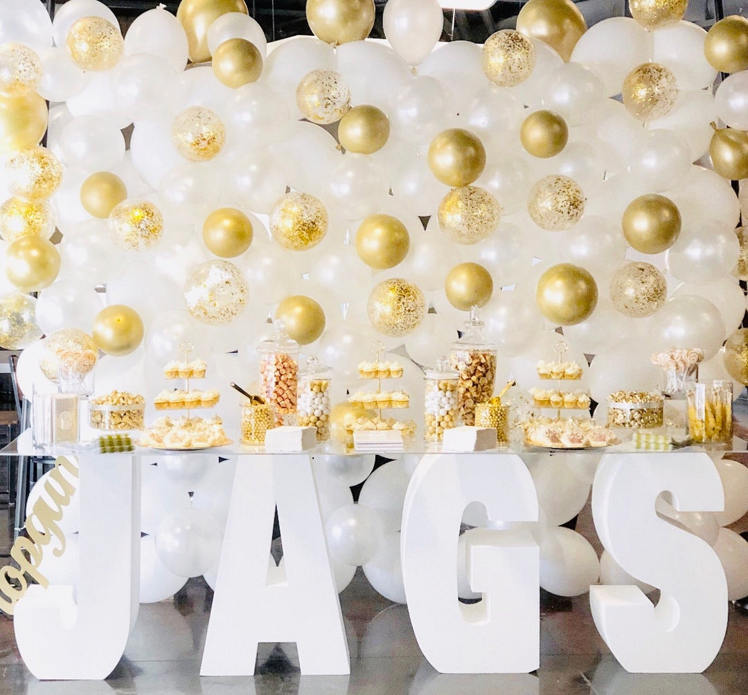 30 Tall and 8 Deep Table Base Custom 3D Letter Table Setup Birthday ...