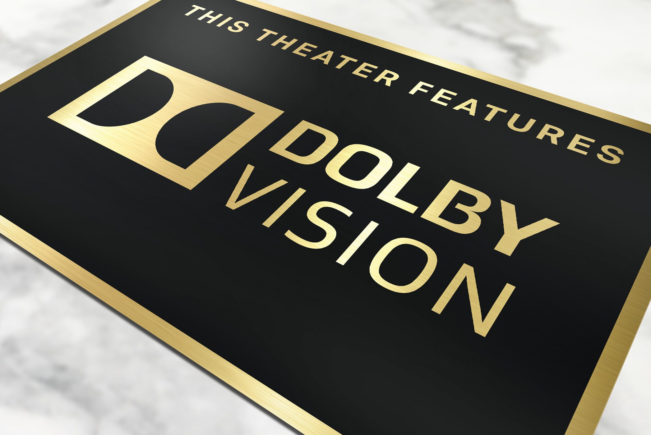 Dolby Vision Movie Theater Sign - Etsy