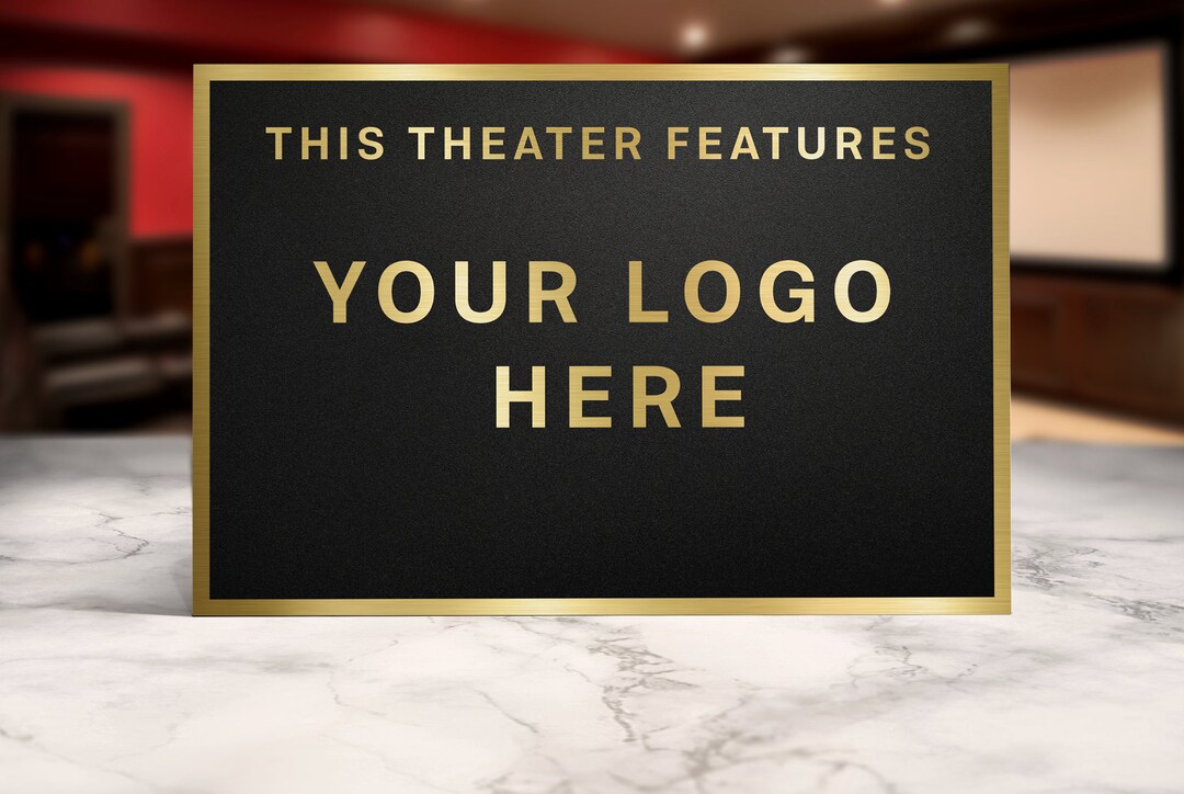 Custom Home Movie Theater Sign Cinema Sign Theatre Sign Klipsch Sign ...