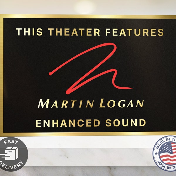 Martin Logan Sign - Etsy