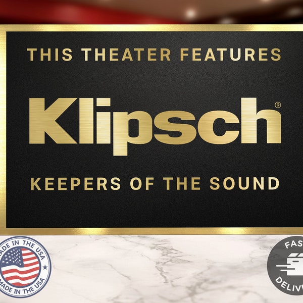 Klipsch Sign - Etsy