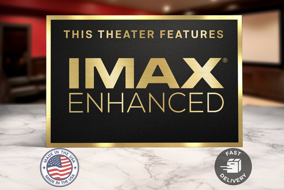IMAX Enhanced Home Movie Theater Sign - Etsy