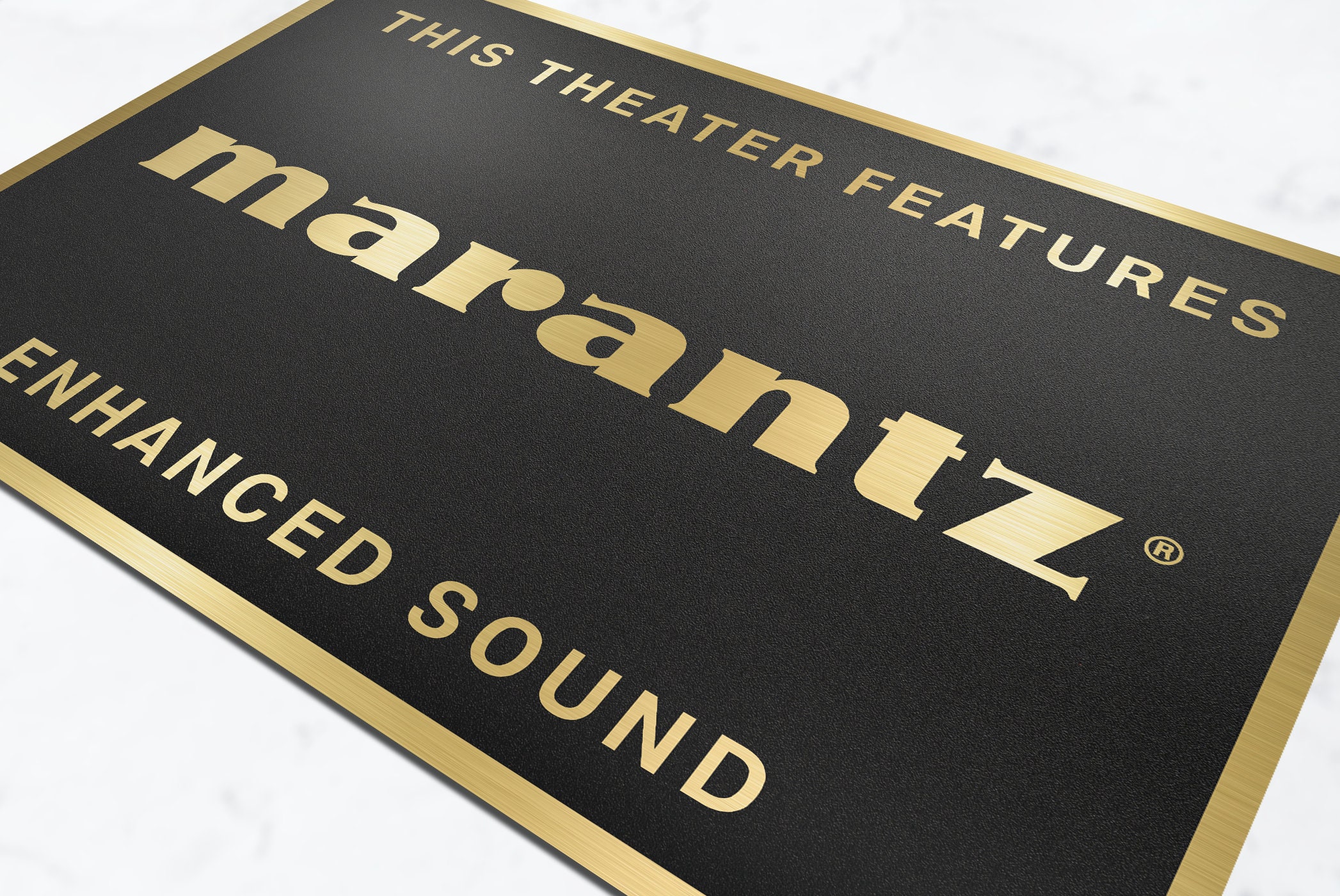 Marantz Home Movie Theater Sign - Etsy