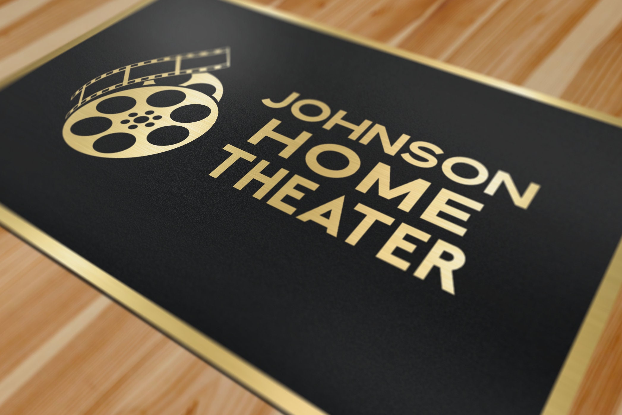 Custom Home Movie Theater Sign | Etsy